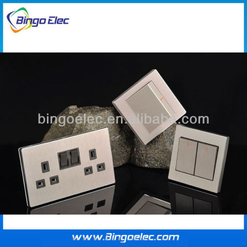British Style Electrical Wall Switch And Socket, High Quality British ...