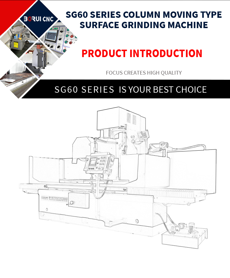 Sg60 High Precision Hydraulic Surface Grinding Machine, High Quality ...