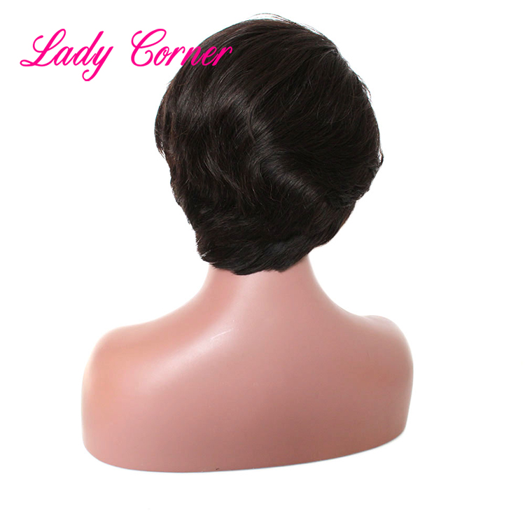 Malaysian Natural Straight Side Parting Bob 360 Frontal Wig, High ...