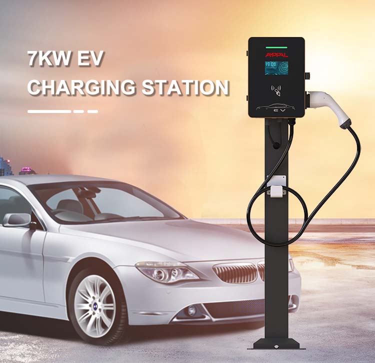 22kw Level 2 Ac Ev Charging Station (ocpp 1.6j) For Home, High Quality ...