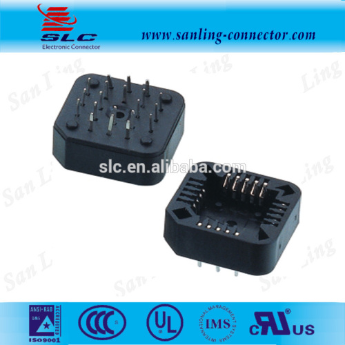 2.54mm Plcc Socket,straight,20p,black, High Quality 2.54mm Plcc Socket ...