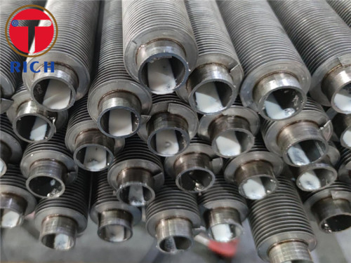 High Frequency Welded Spiral Finned Aluminum Fins, High Quality High ...