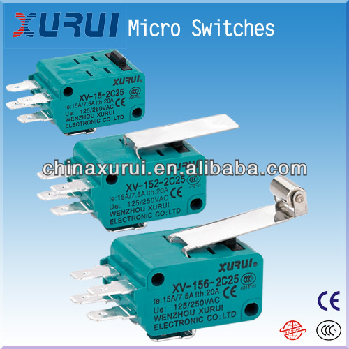 Double Action Switch / Miniature Micro Switch / Electronical Micro ...