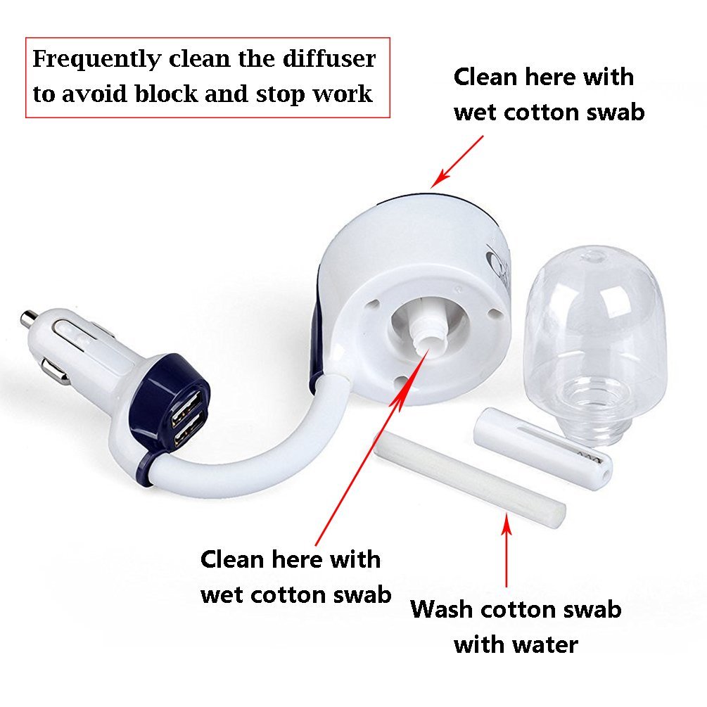 50ml Unique Automatic Usb Car Essential Oil Diffuser, High Quality 50ml ...