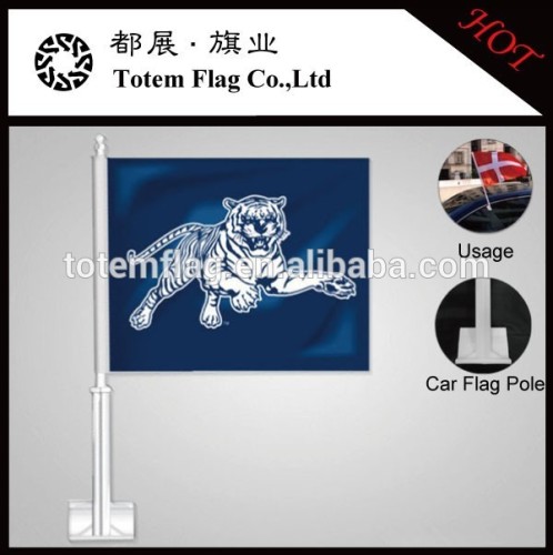 Custom University Logo Car Window Flags Holder, High Quality Custom ...
