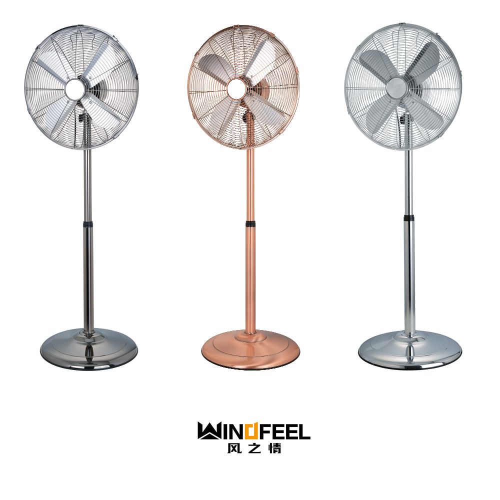 Air Metal Blade Stand Fan With 3-speed Setting, High Quality Air Metal ...
