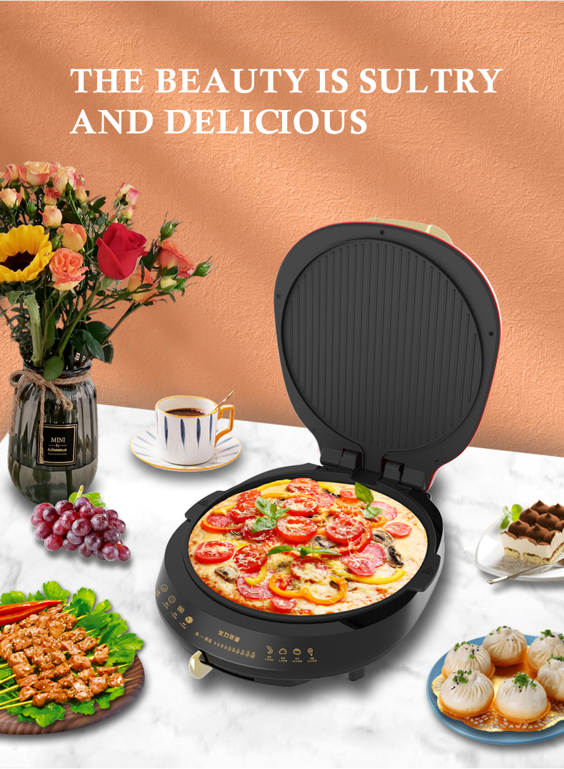 다기능 라운드 전기 컨베이어 피자 팬 오븐, Bossgoo.com의 고품질 다기능 라운드 전기 컨베이어 피자 팬 오븐