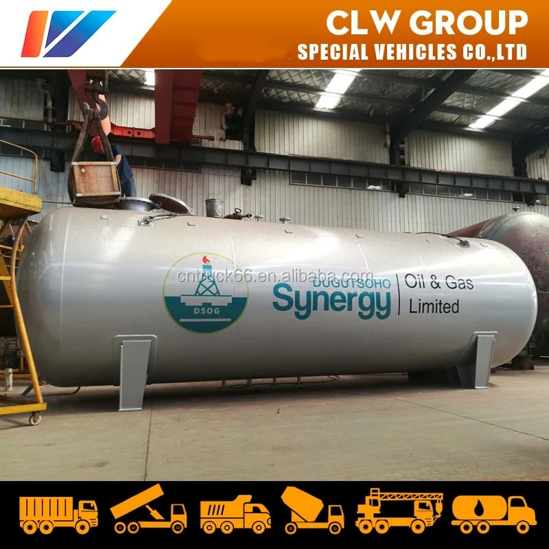50000 Liters Propane Gas Storage Tank For Lpg Station Plant 25 Tons Lpg ...