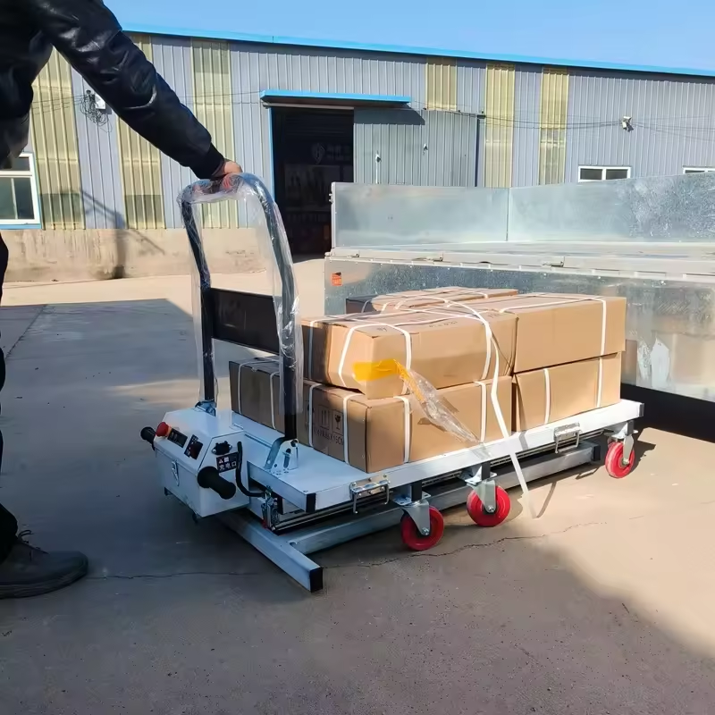 300kg Self Loading Electric Hydraulic Scissor Lift For Trailer ...