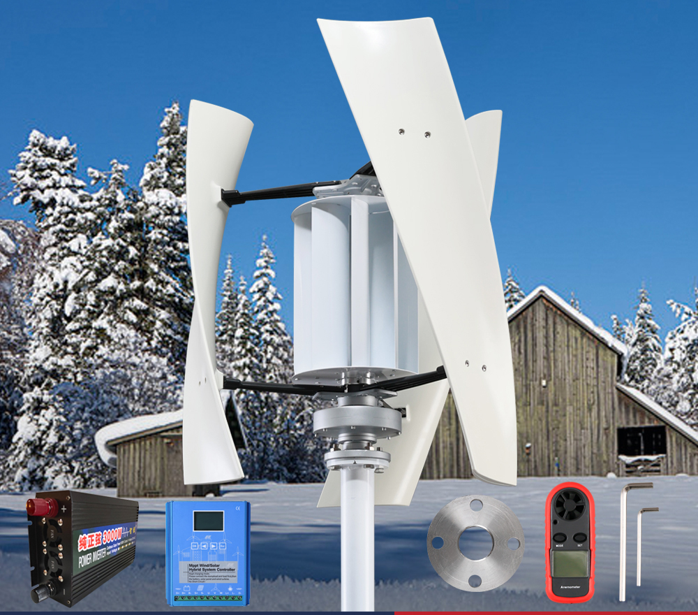 20 Years Life Vertical Wind Turbine: 1kw To 10kw Silent Generator For ...