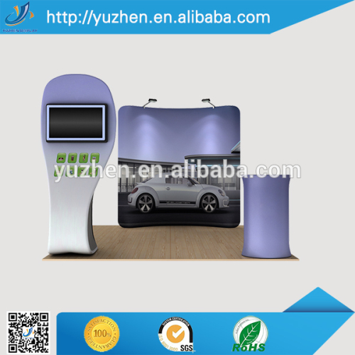 10ft Curved Tension Fabric Back Wall Display, High Quality 10ft Curved ...