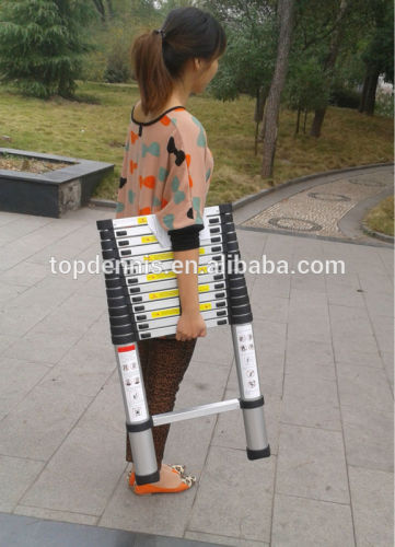 3.8m Aluminium Telescopic Ladder Lsx-tl380, High Quality 3.8m Aluminium ...