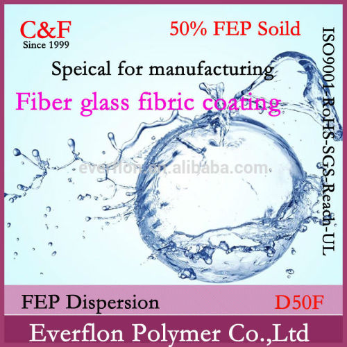 Fep Aqueous Dispersion/d50f For Glass Fiber Coating (50% Solid), High Quality Fep Aqueous ...
