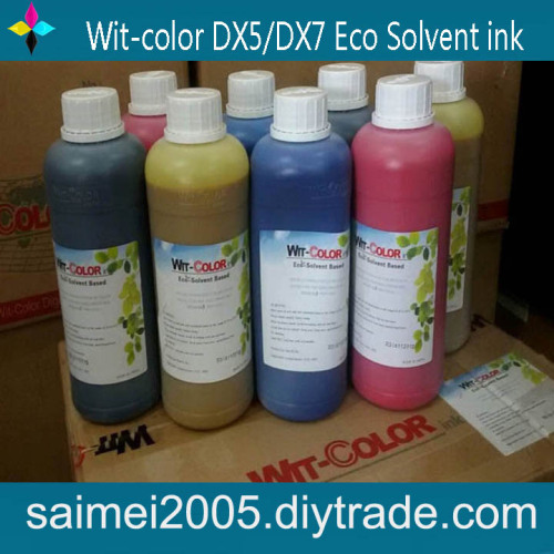 Wit Color Dx5 Eco Solvent Ink, High Quality Wit Color Dx5 Eco Solvent ...