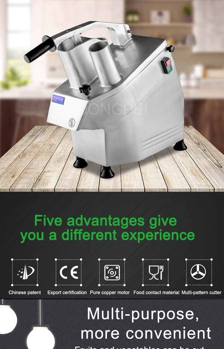 Adjustable Vegetable Slicing And Dicing Machine - Potato Slice Cutter ...