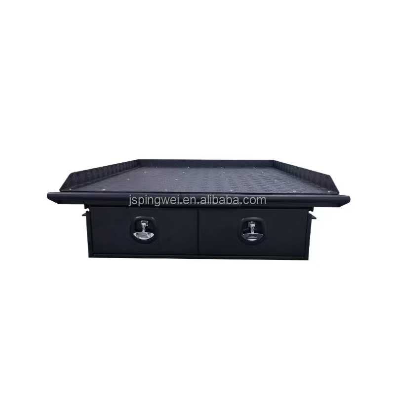 Aluminum Truck Drawer Tray With Integrated Magic Box Cover And ...