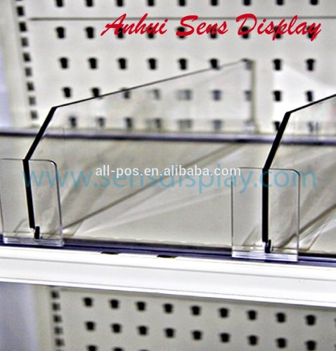 Plastic Transparent Shelf Pusher Divider Pusher Rail, High Quality ...