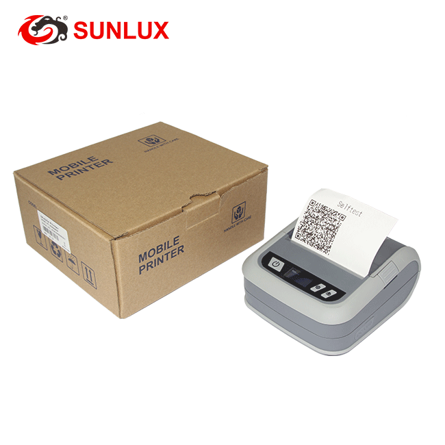 Portable Thermal Receipt Label Printer With Bluetooth, High Quality ...