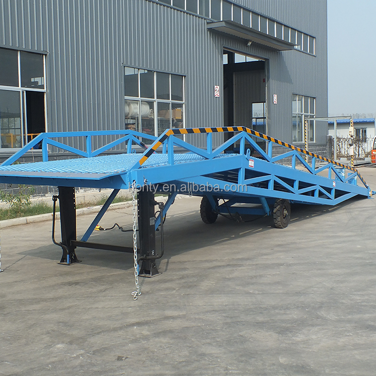 Portable Container Loading Ramps And Lift Platforms For Trailers And ...