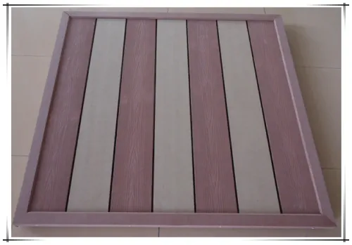 Outdoor Wpc Eco Deck, Eco-friendly Wpc Floor , Wpc Diy Floor, High ...