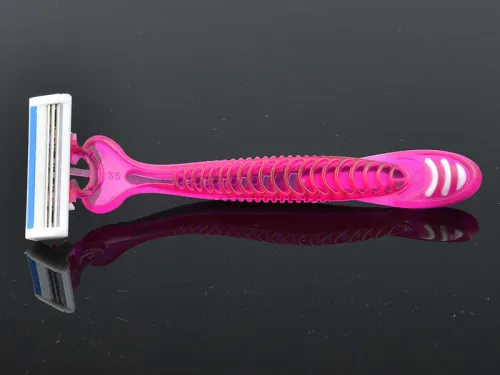 Transparent Shaving Stick Triple Blade Razor, High Quality Transparent ...