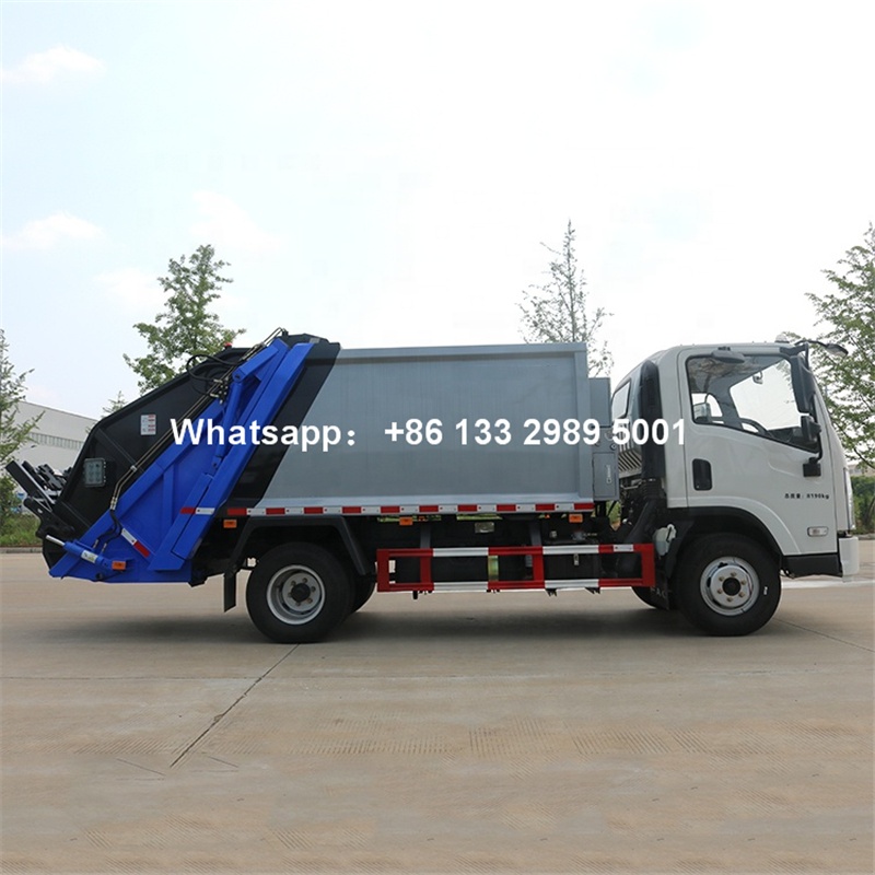 Faw 5tons Loading Waste Compactor Truck Mini Garbage Vehicle In Qatar ...