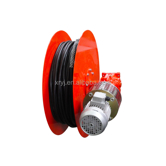 Electric Motor Cable Drum With Large Power Cable Reel And Slip Ring ...