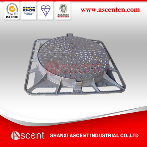 Cast Iron Light Square Type Manhole Cover, High Quality Cast Iron Light ...