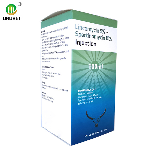 Lincomycin Hcl5% + Spectinomycin10% Serbuk Larut, kualitas tinggi ...