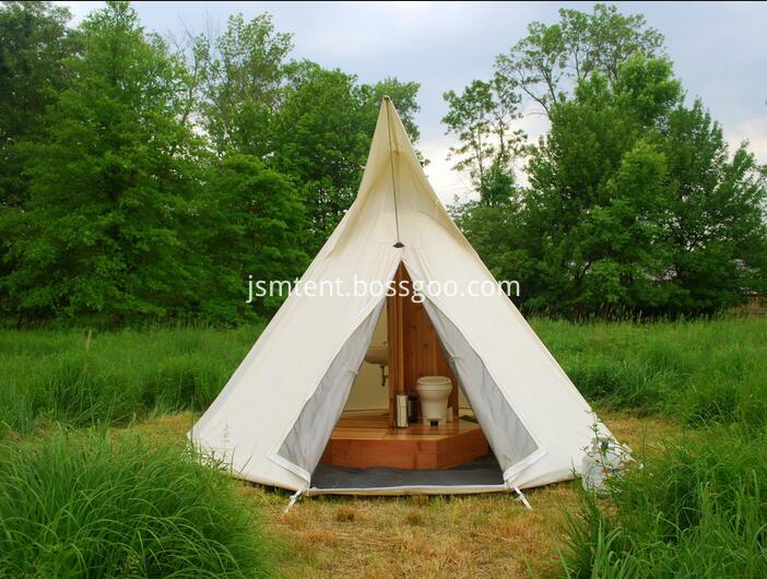Luxury Canvas Cotton Tipi Tent 5m Teepee Tent, High Quality Luxury ...