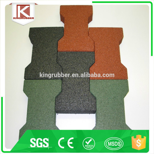 Rubber Floor Tile Interlocking Rubber Tile, High Quality Rubber Floor ...