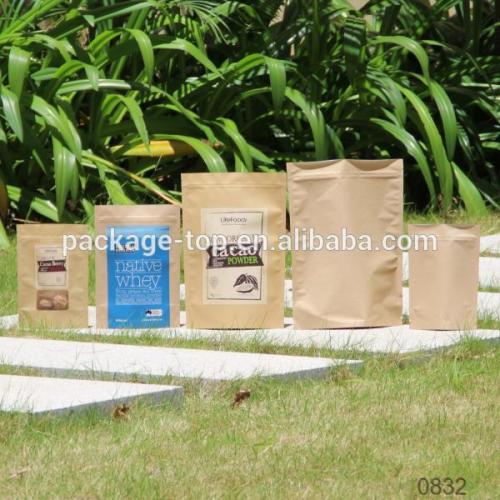 Die Cut Zip Lock Kraft Paper Bags Luxury Lady Cloths Bag,, High Quality ...