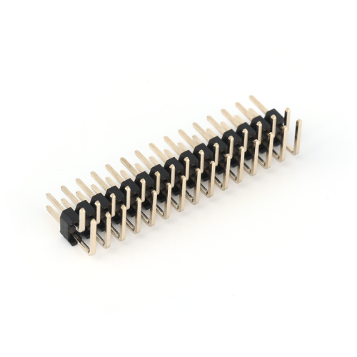 2 Pitch Dual Row Pin Header Right Angle, High Quality 2 Pitch Dual Row ...