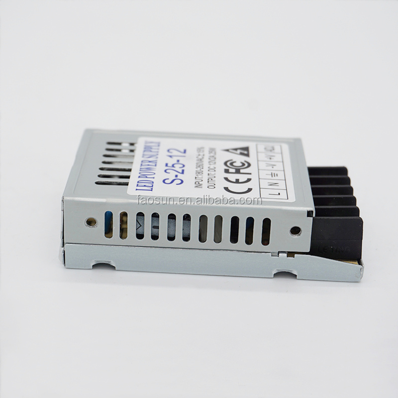 25w 12v 2a Led Driver - Ultra Slim Constant Voltage Power Supply For ...