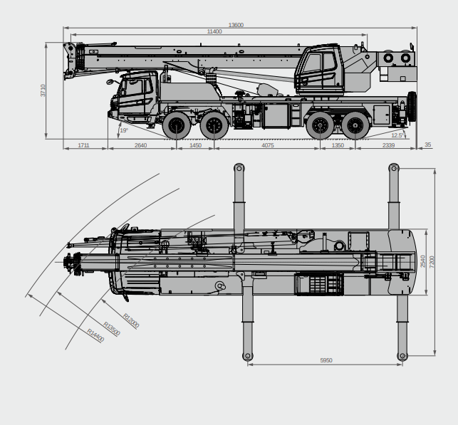 Sany Stc400 Hydraulic Truck Crane - 40 Ton Capacity With 44.5m Lifting ...