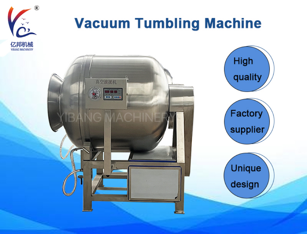 Cooling System Chicken Breast Beef Steak Meat Tumbler Vacuum Meat ...