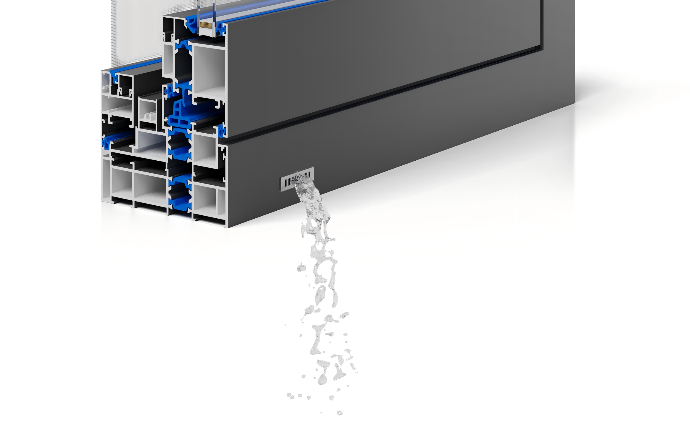 Xs110 Series Heat Insulation Window Screen In One, High Quality Xs110 ...