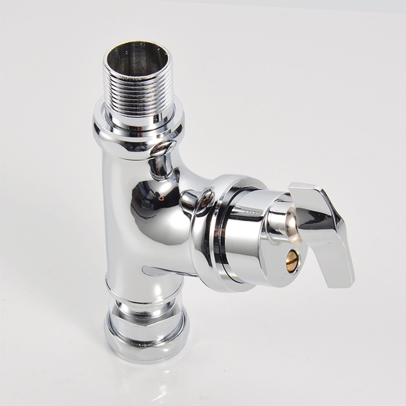 Flush Valve Copper Toilet Squat Toilet Stool Knob Type Flush Valve Hand ...