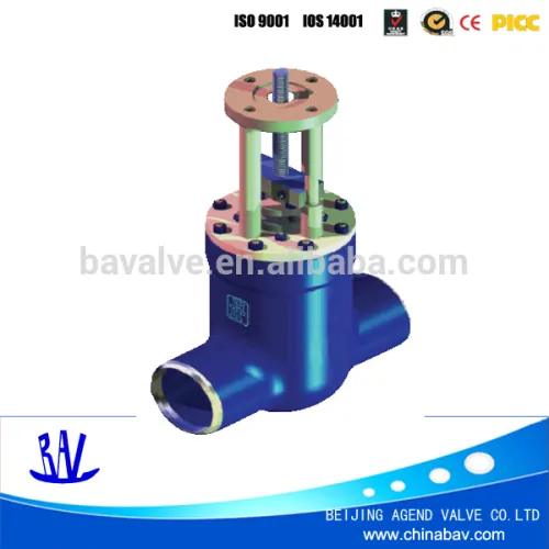 High Pressure Parallel Slide Gate Valve, High Quality High Pressure ...