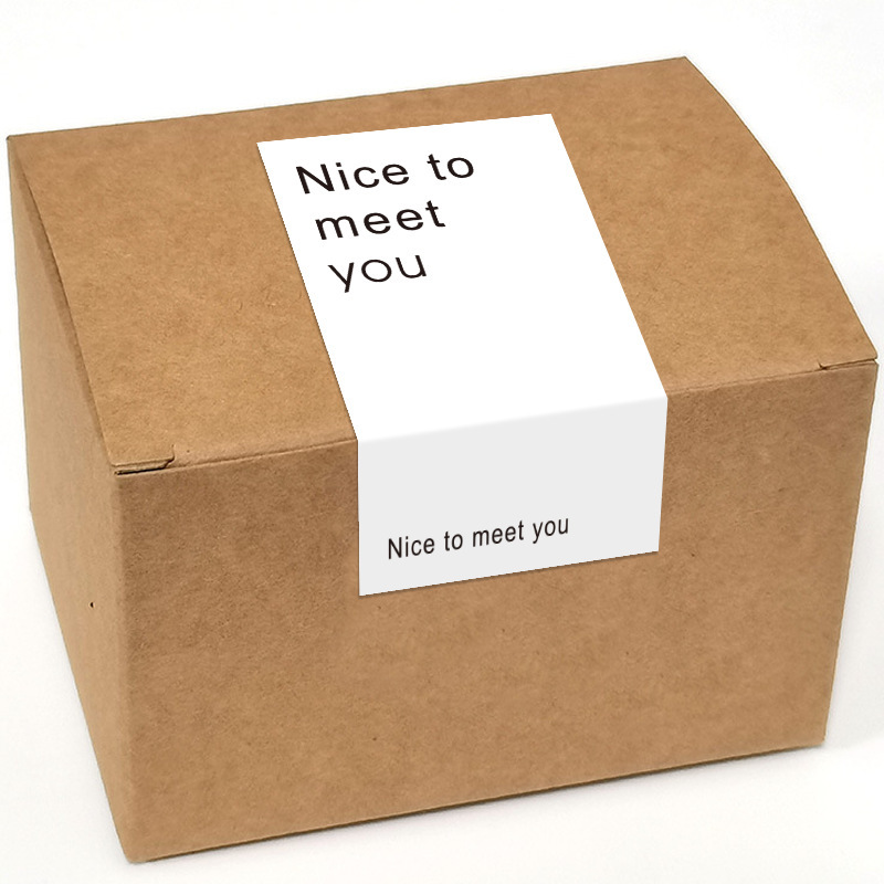 Best Rectangular Box Sealing Sticker Manufacturer Rectangular Box ...