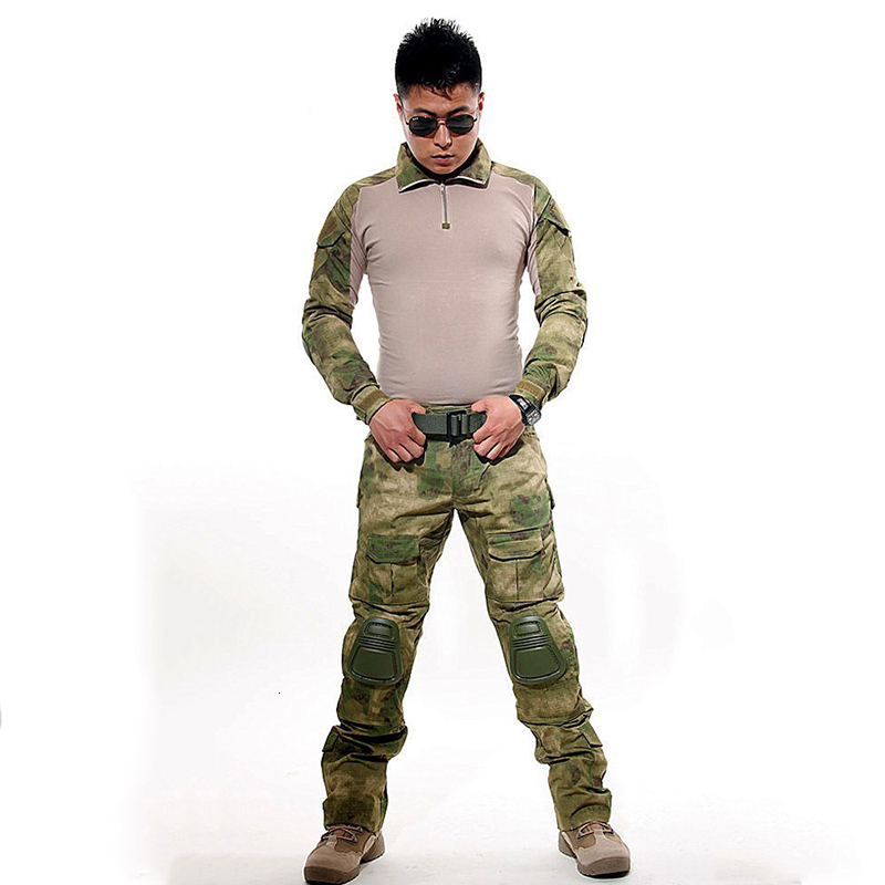 Tactical Bdu Camouflage Military Uniform Clothes Suit Men Us Army Clothes Airsoft Hunting Combat ...