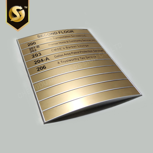 Interchangeable Wayfinding Directional Floor Index Sign, High Quality ...