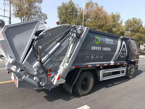 Jmc Mini Rear Loader Refuse Compactor Garbage Truck, High Quality Jmc ...