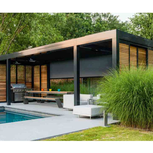 Automatic Gazebo Outdoor Bioclimatic Aluminum Pergolas, High Quality ...