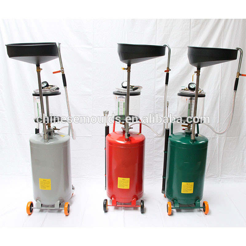 Portable 80l Extended Drain Mobile Oil Drainer, High Quality Portable ...
