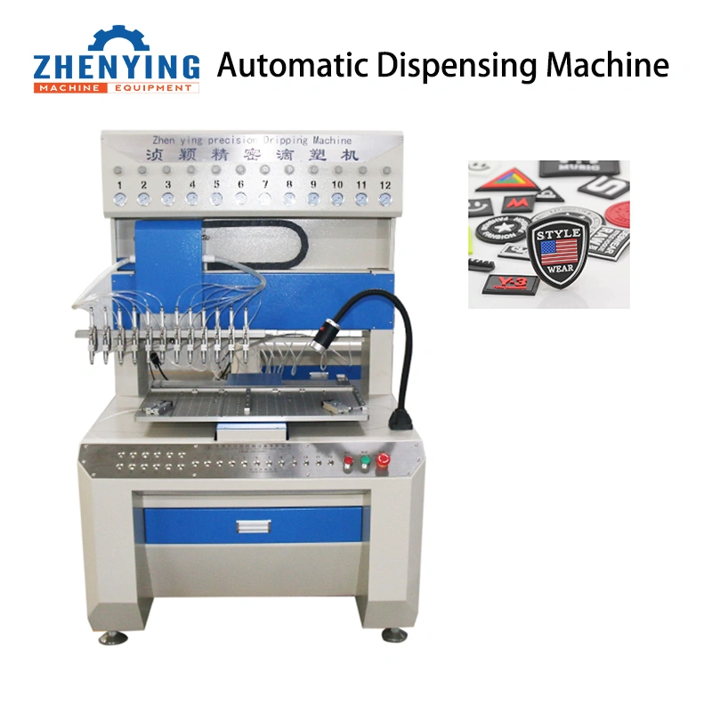 Automatic Silicone Dispenser Machine for Soft Rubber Labels China ...