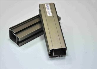 Champagne Extruded Anodized Aluminium Profile 6063-t5 For F, High ...