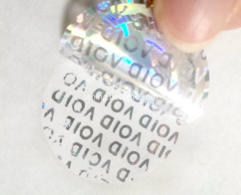 Holographic Security Void Label Can Be Customized, High Quality ...