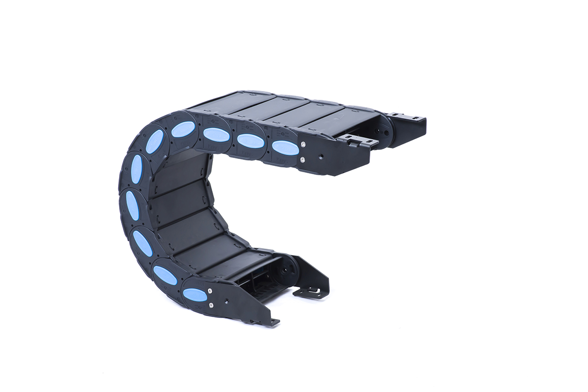 Strong Long Travelling Distance Fully Enclosed Cable Carrier, High ...