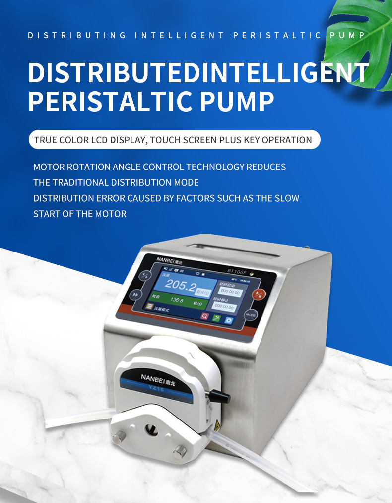 Medical Chemical Variable Speed Peristaltic Pump With Stepper Motor ...